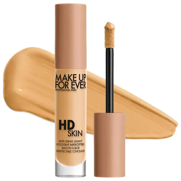MAKE UP FOR EVER Anticernes Lissant Et Flouttant Indétectable Sous Les Yeux Hd Skin - 3.2(y) – Peanut